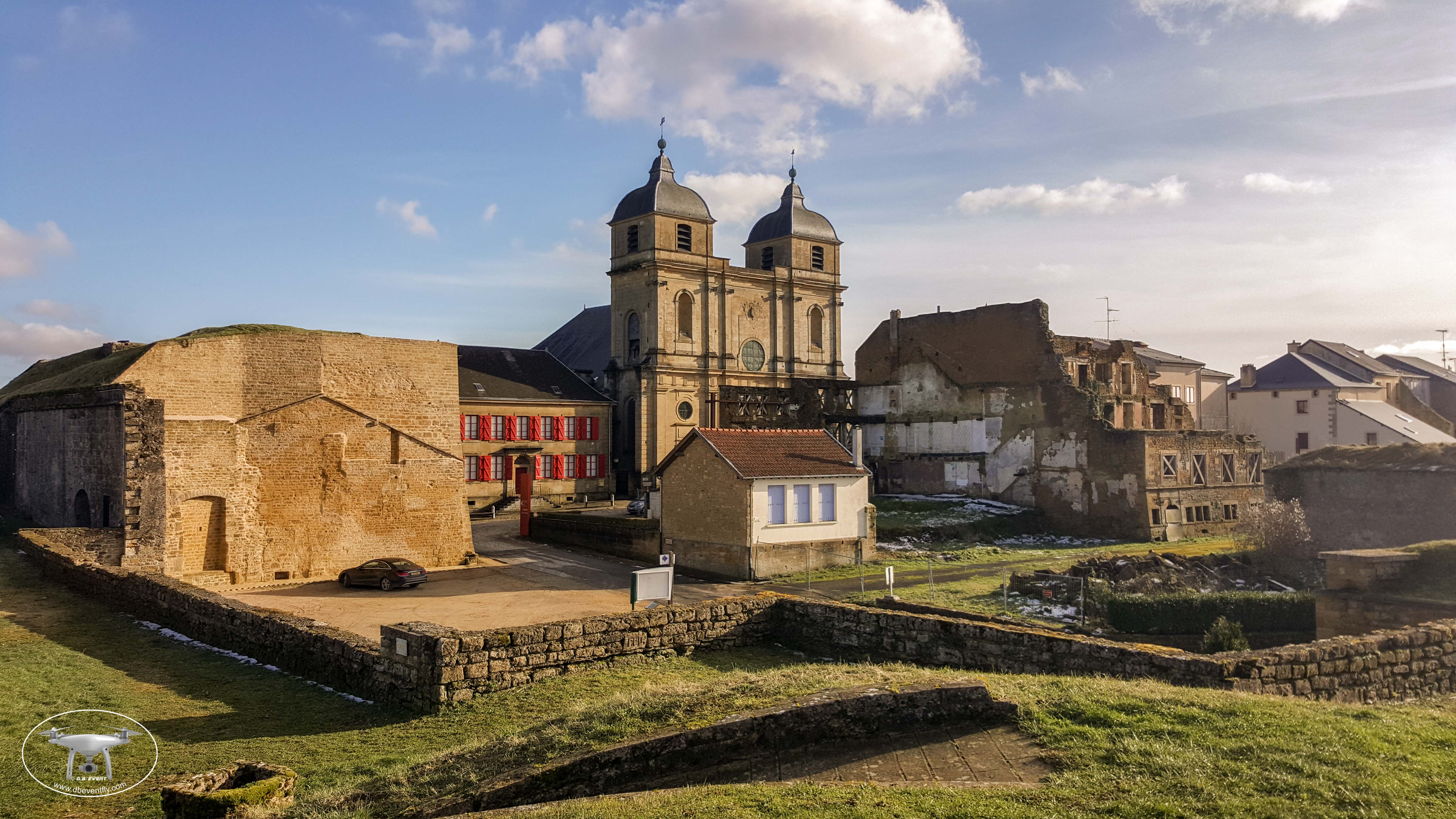 Citadelle de Montmédy - Réalisations en Drone