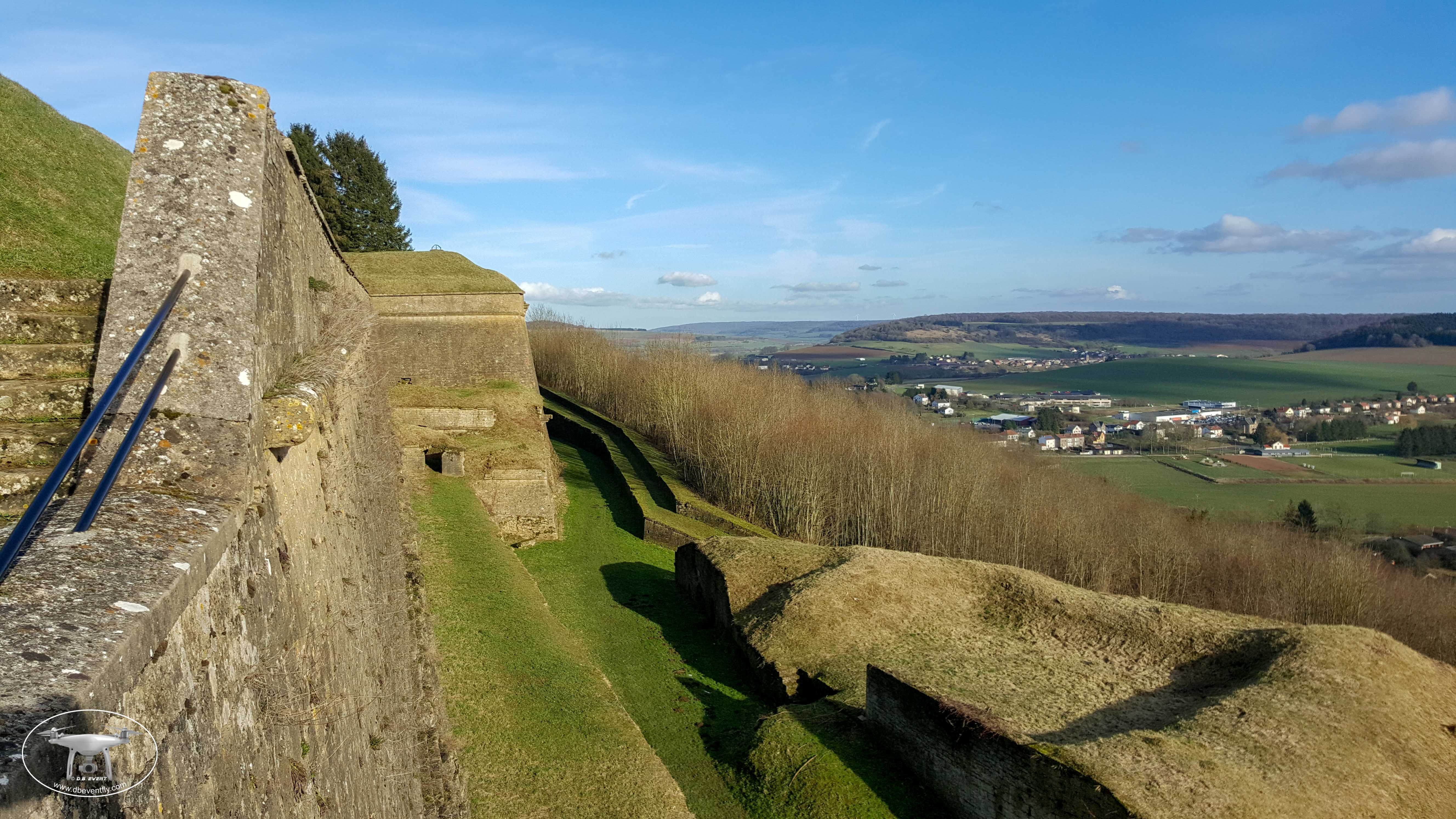 Citadelle de Montmédy - Réalisations en Drone