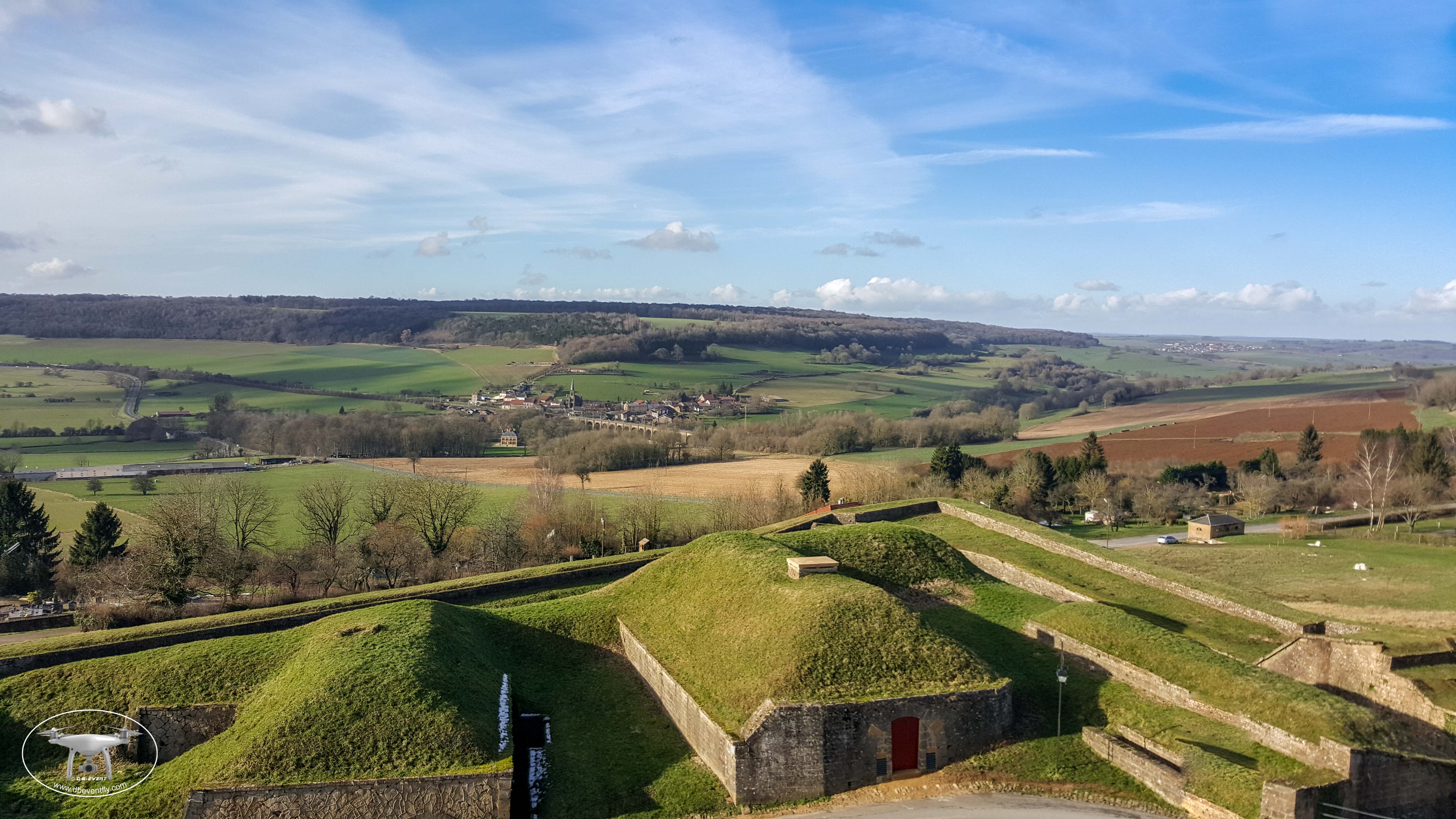 Citadelle de Montmédy - Réalisations en Drone
